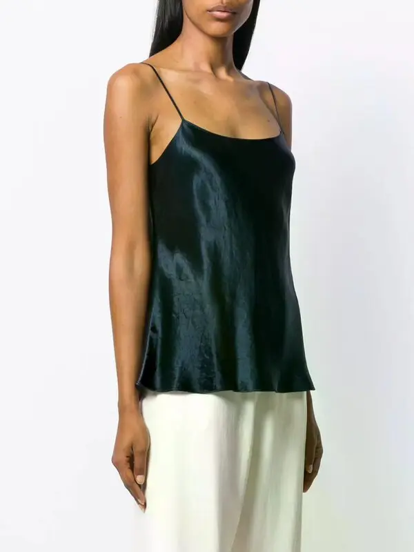 Vince Satin Camisole Top - Blue