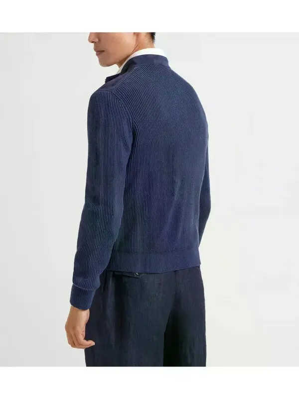 Brunello Cucinelli Suede Bomber Jacket