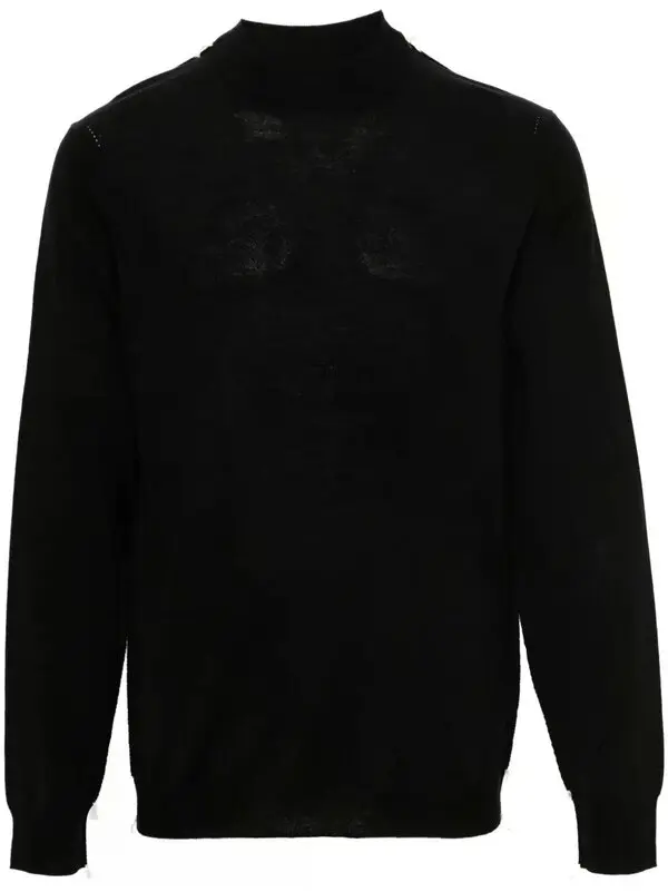 MAISON MARGIELA Merino Wool High Neck Sweater