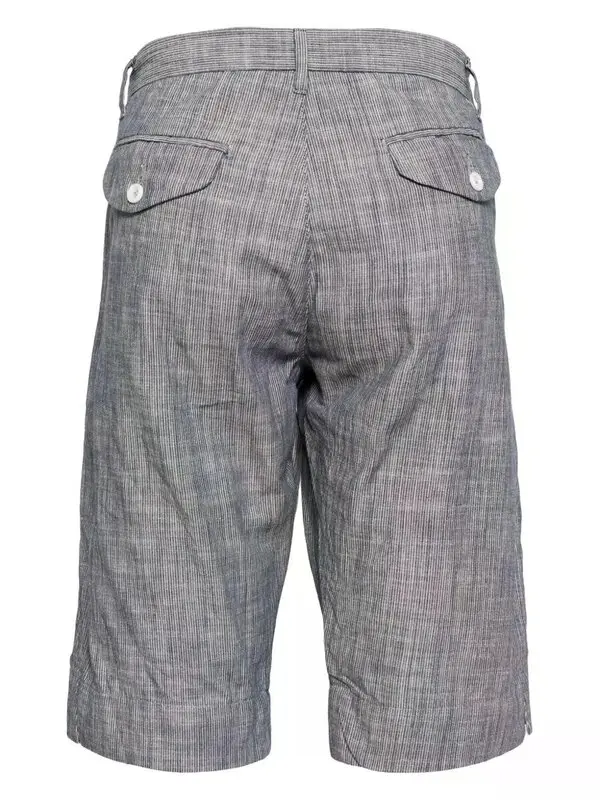 PRIVATE STOCK LABS The Duke Pinstripe-pattern Shorts