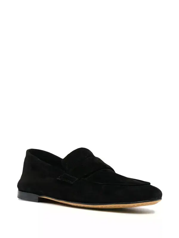 Officine Creative Suede Penny Loafers