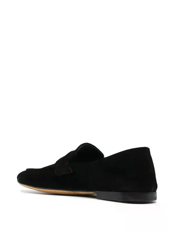 Officine Creative Suede Penny Loafers