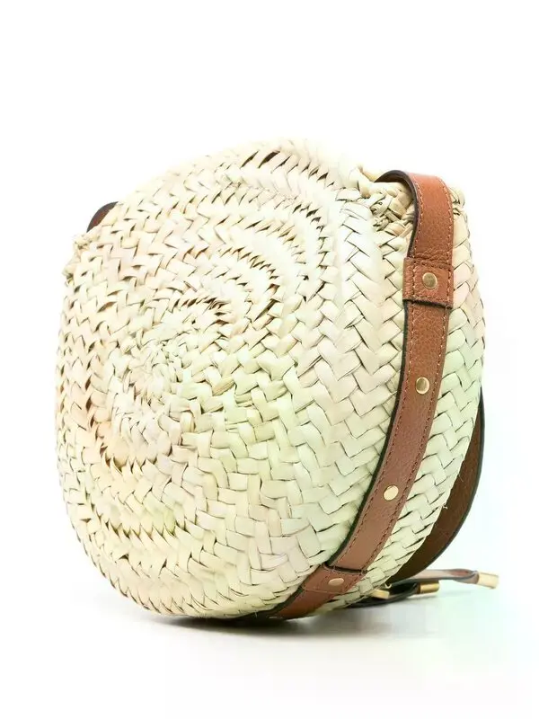Chloé Marcie Woven Leather Shoulder Bag