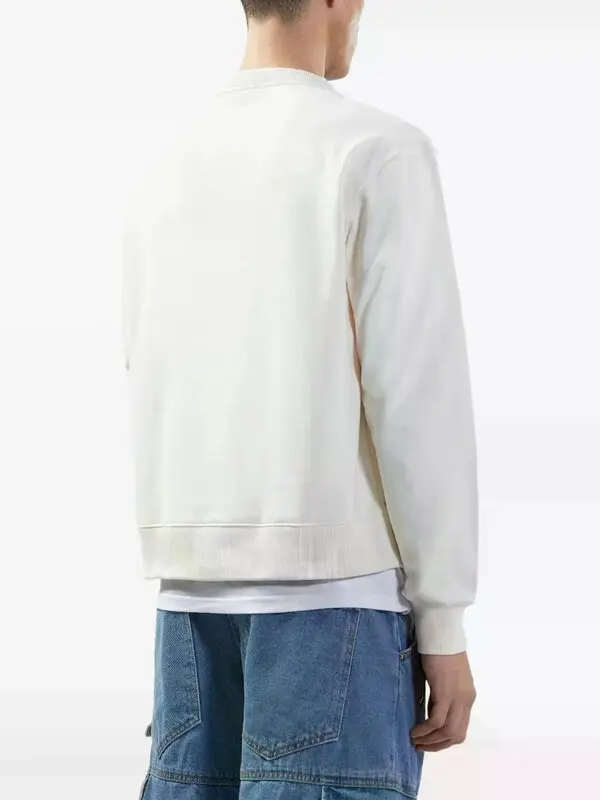 Gcds Spider-print Sweatshirt - Neutrals
