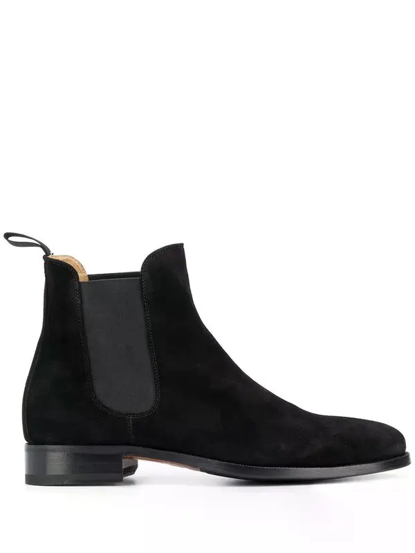 SCAROSSO Gian Carlo Chelsea Boots - Black