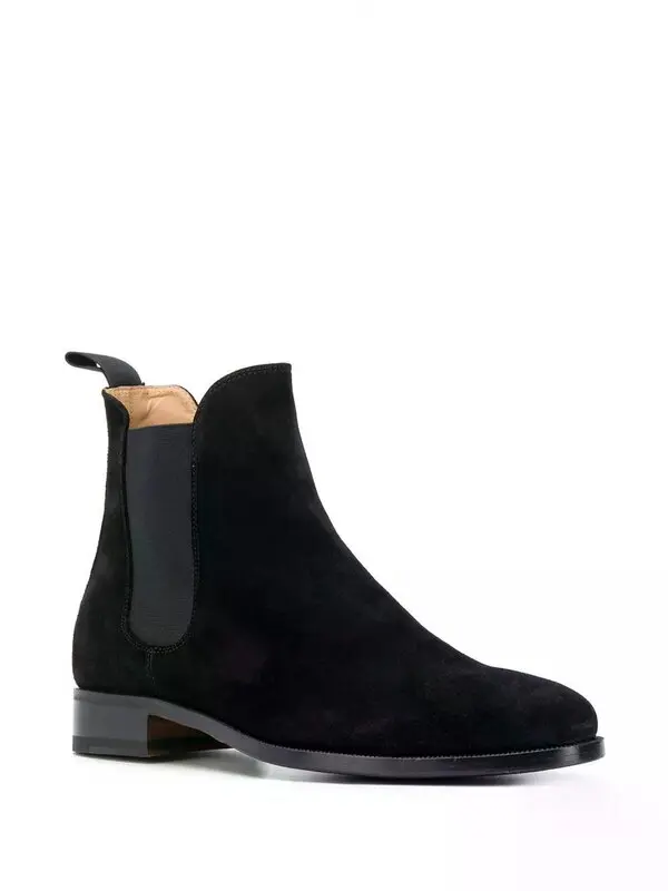 SCAROSSO Gian Carlo Chelsea Boots - Black