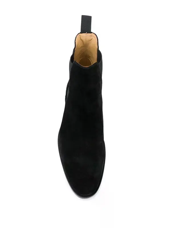 SCAROSSO Gian Carlo Chelsea Boots - Black