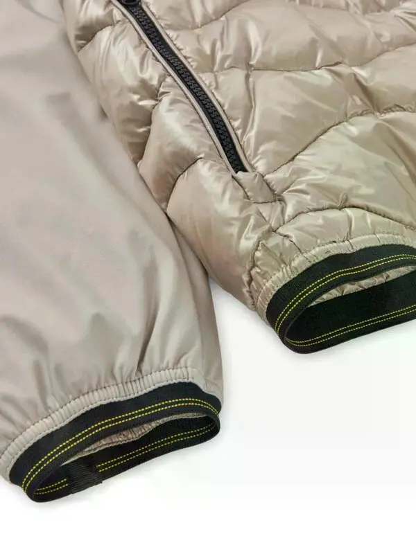 BLAUER. Logo-patch Padded Jacket - Neutrals