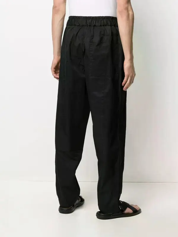 JIL SANDER Elasticated Waist Wide-leg Trousers