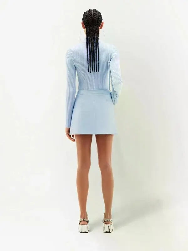 COURREGES Reedition Ribbed Sweater - Blue