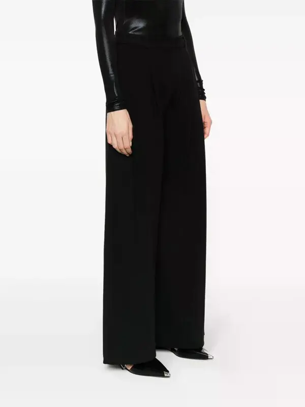 LOULOU Pleat Detail Palazzo Pants