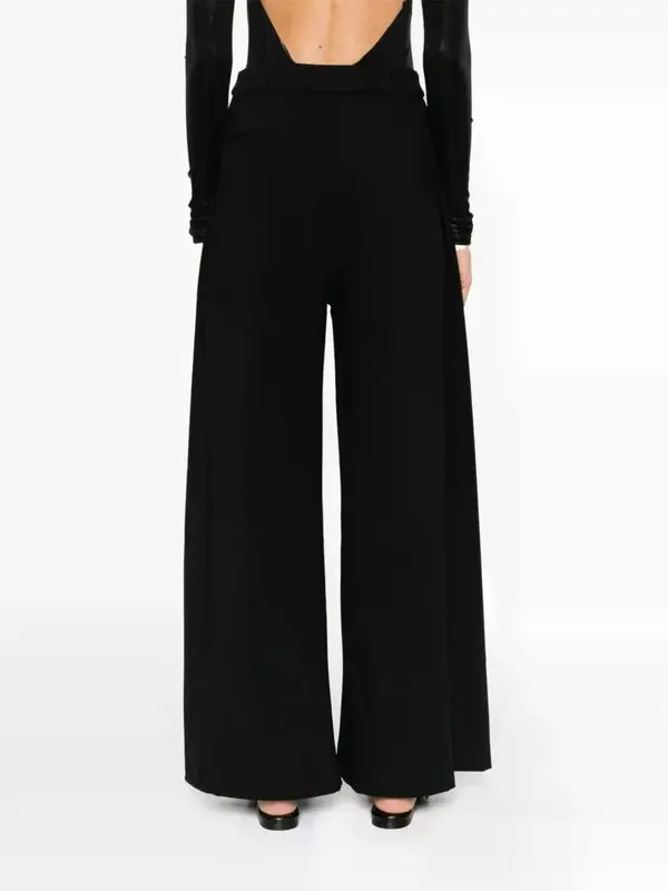 LOULOU Pleat Detail Palazzo Pants