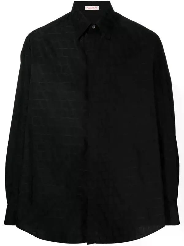 Valentino Garavani Toile Iconographe-print Poplin Shirt