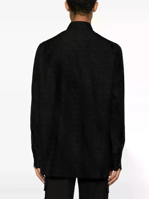 Valentino Garavani Toile Iconographe-print Poplin Shirt