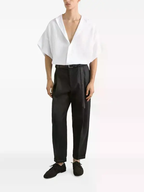 Dolce & Gabbana Folded-edge Trousers