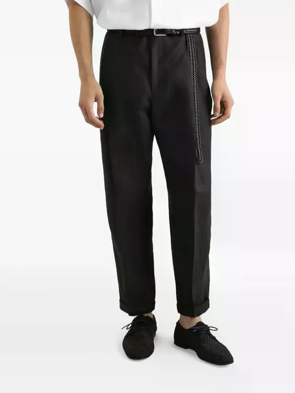 Dolce & Gabbana Folded-edge Trousers