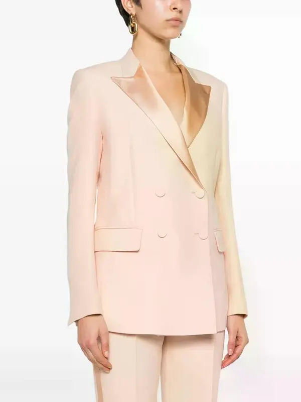 Fabiana Filippi Double-breasted Wool-blend Blazer