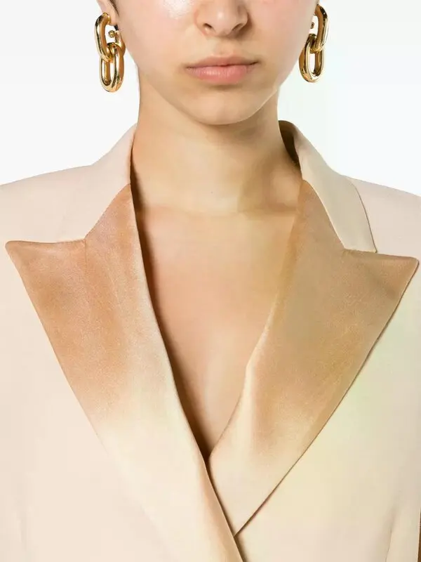Fabiana Filippi Double-breasted Wool-blend Blazer