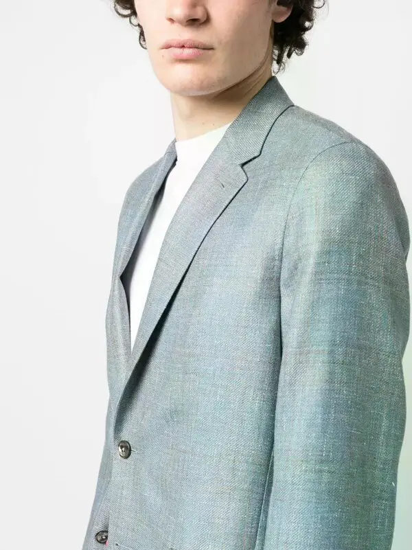 Zegna Single-breasted Blazer - Blue