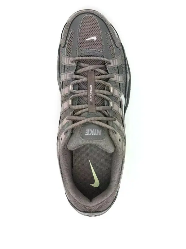 Nike P-6000 Panelled Mesh Sneakers - Brown