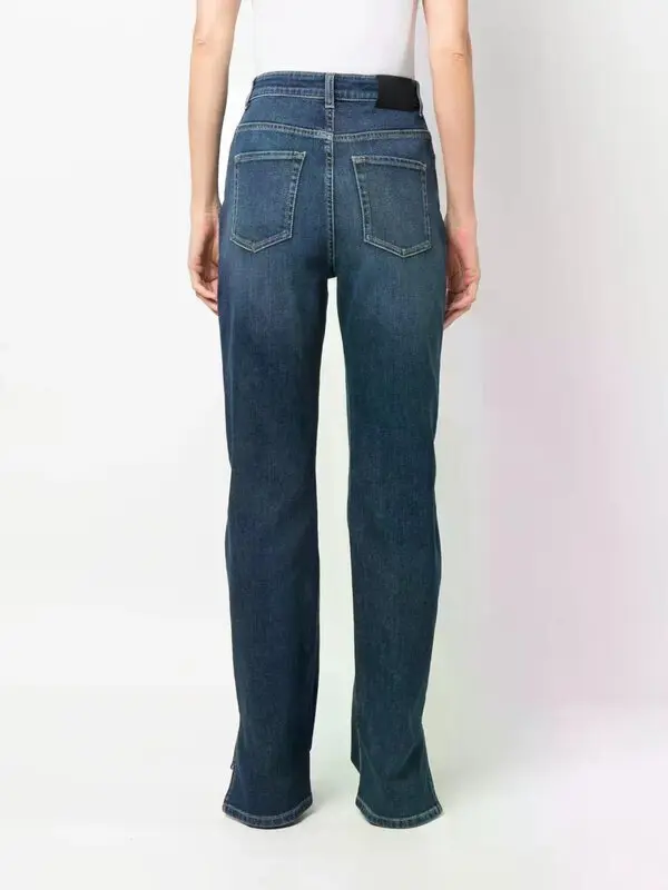 Fabiana Filippi Side-slit Bootcut Jeans