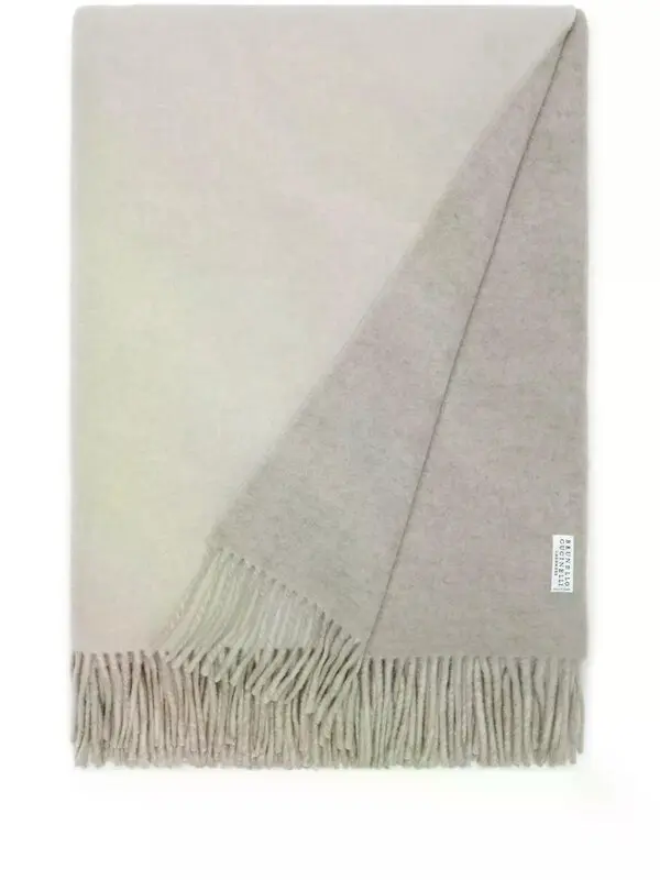 Brunello Cucinelli Cashmere Throw - Neutrals