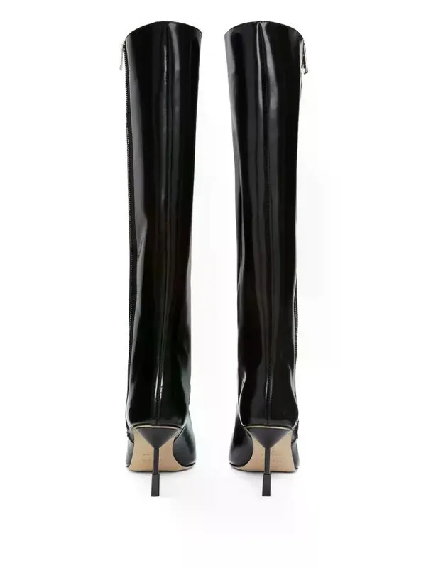 MSGM Pointed-toe Leather Boots