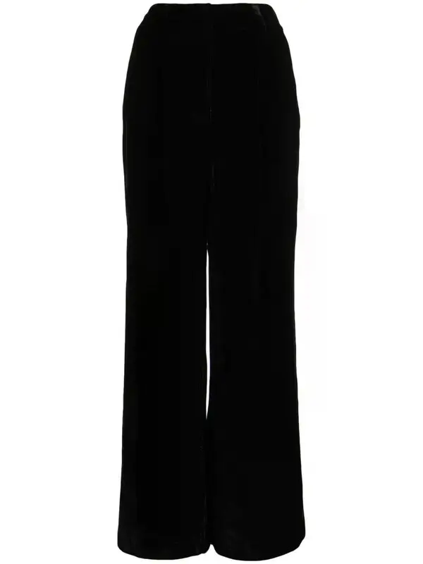Ulla Johnson Veronica Velvet Wide-leg Trousers