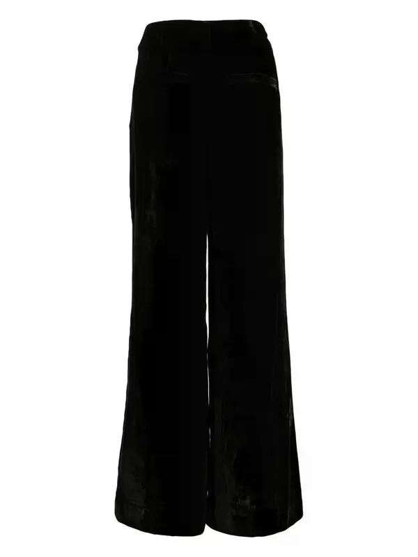 Ulla Johnson Veronica Velvet Wide-leg Trousers