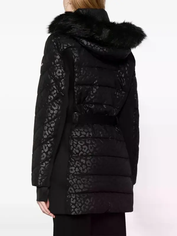 Michael Kors Leopard-print Puffer Coat