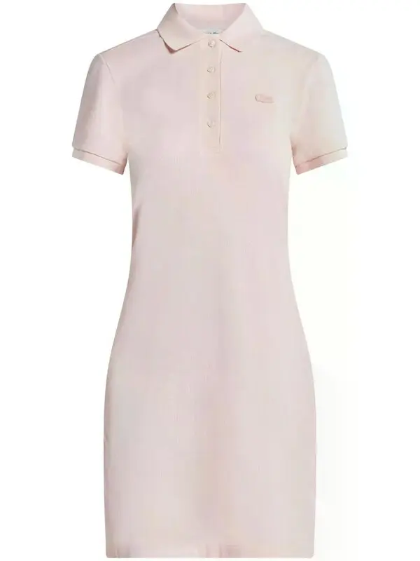 Lacoste Piqué Dress - Pink