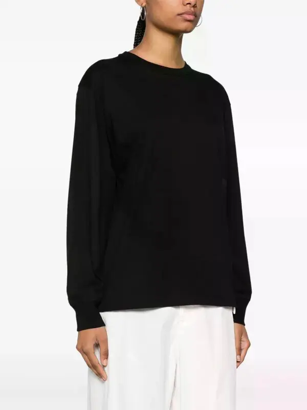 Alexander Wang Raised-logo Long-sleeve T-shirt