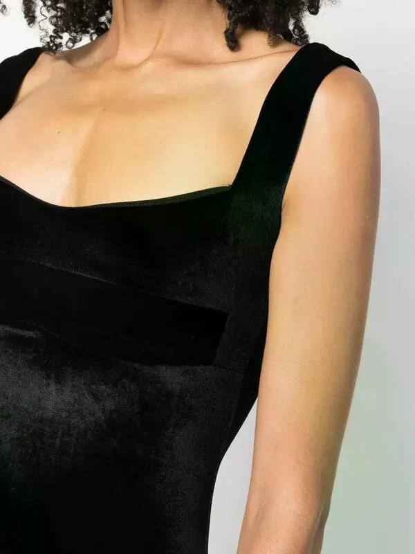ATU BODY COUTURE Sleeveless Fishtail Velvet Gown