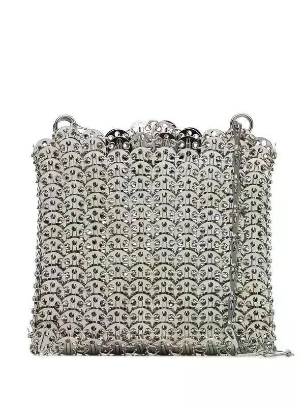 Rabanne Iconic 1969 Chain-strap Shoulder Bag - Silver