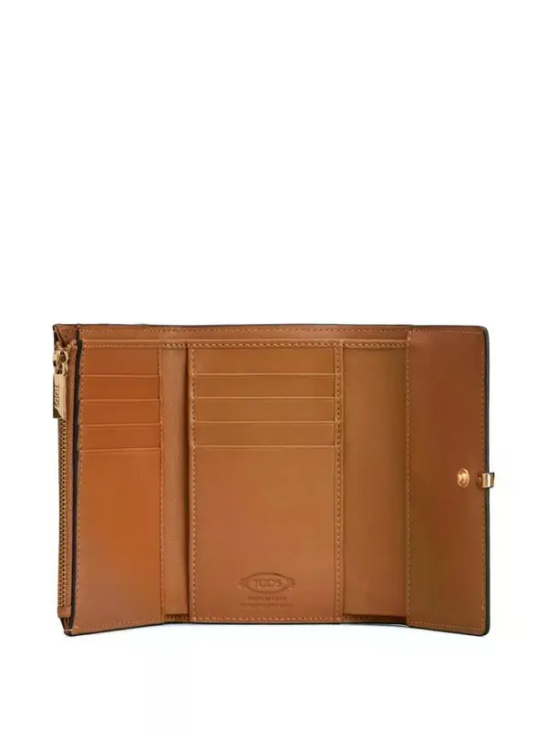 TOD'S Leather Wallet - Brown