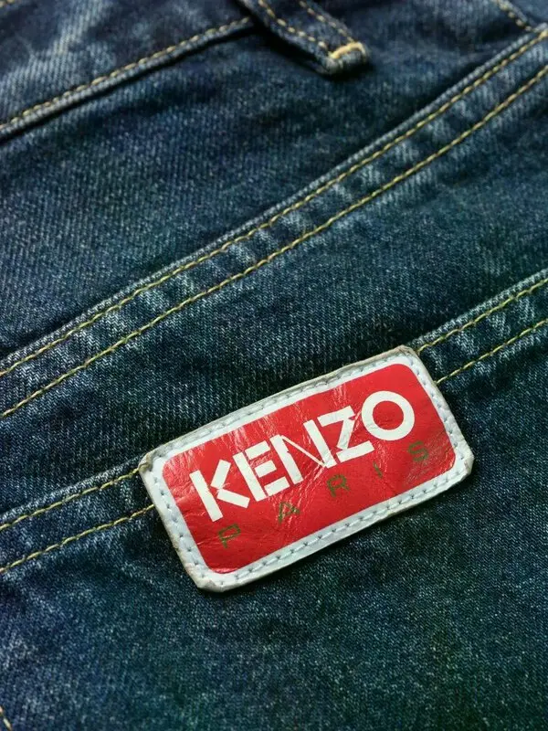 Kenzo Mid-rise Straight Jeans