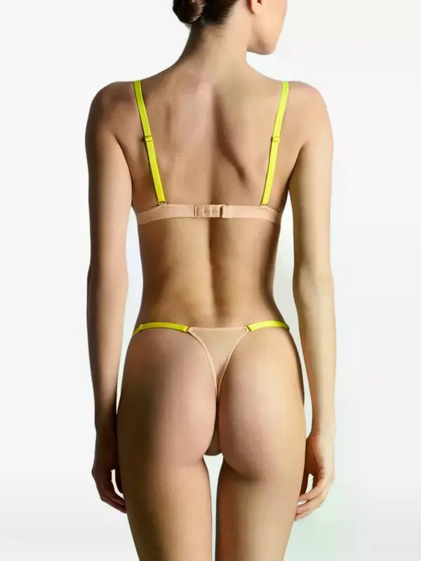 MAISON CLOSE Corps À Corps Triangle Bra - Neutrals