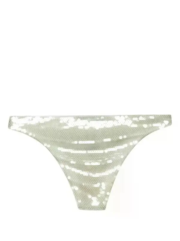 Prada Sequinned Tulle Bikini Bottoms