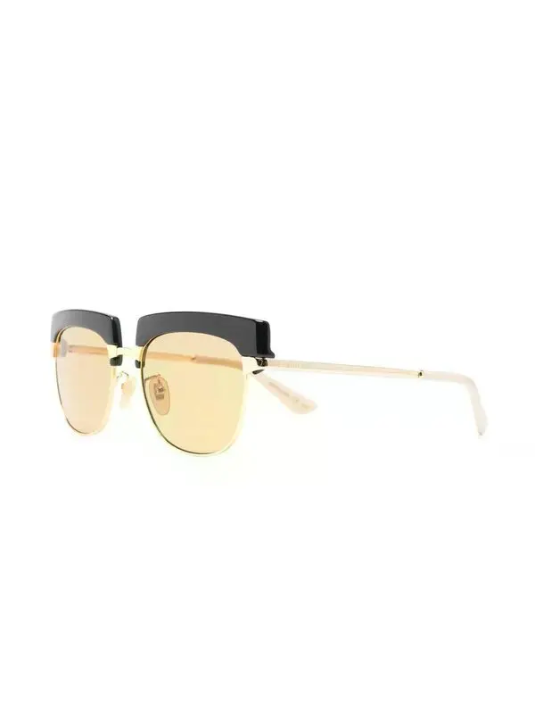 Gucci Interchangeable-rim Round Sunglasses