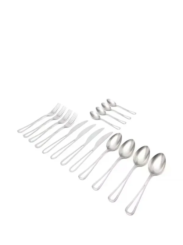 KNINDUSTRIE Logo-engraved Flatware Set