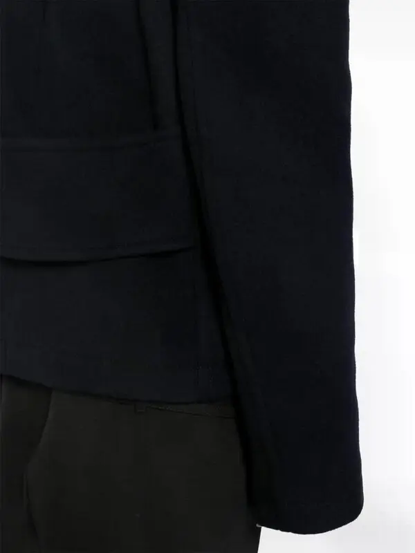 TOTEME Cropped Double-breasted Peacoat