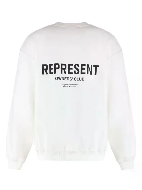 REPRESENT Owners Club Sweatshirt - White