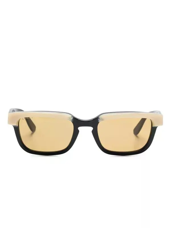Gucci 3d-detail Sunglasses - Black