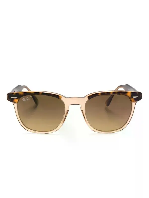 Ray-ban Hawkeye Tortoiseshell-effect Sunglasses - Brown