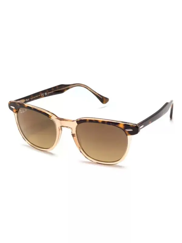 Ray-ban Hawkeye Tortoiseshell-effect Sunglasses - Brown