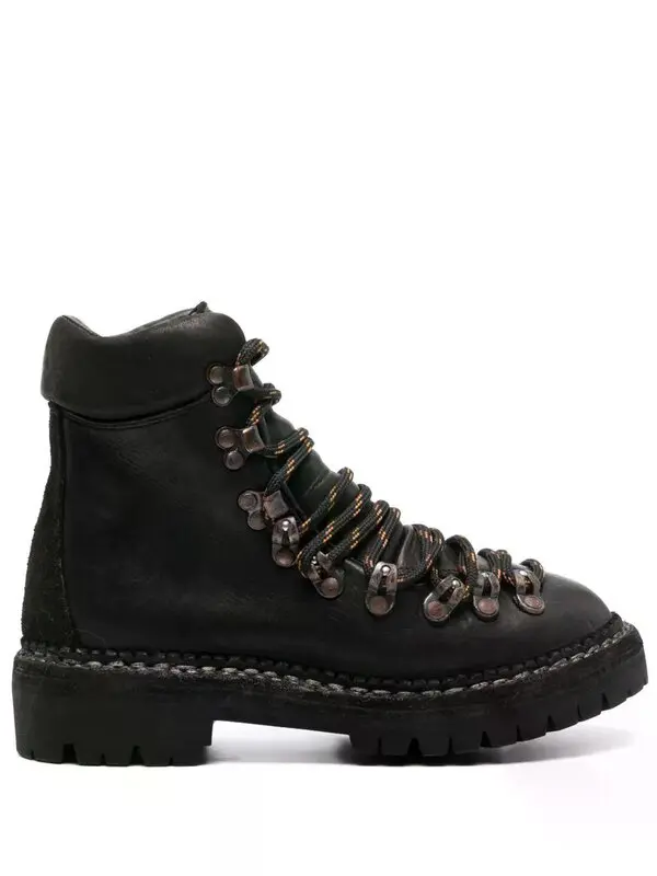 Guidi Lace-up Leather Boots