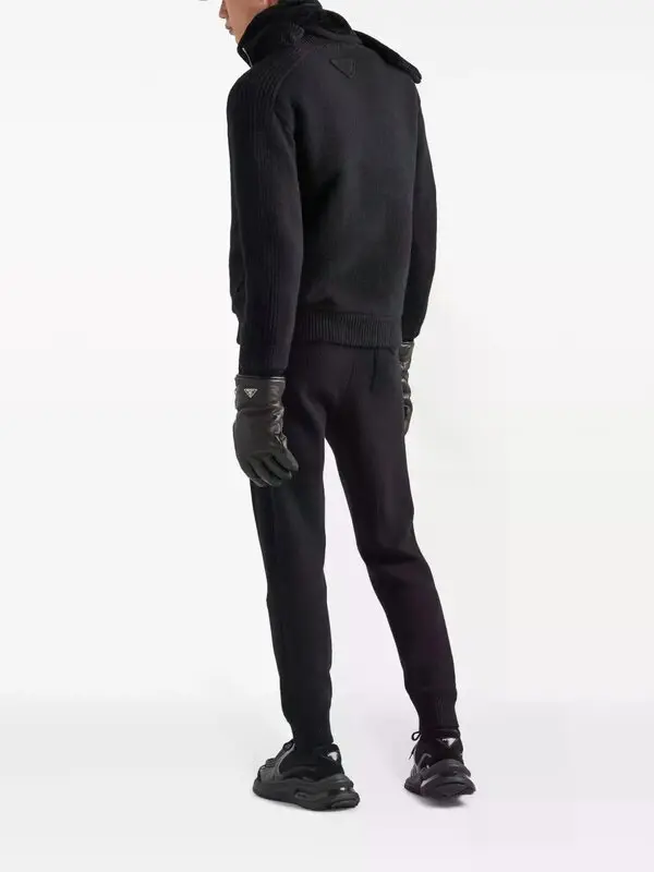 Prada Fine-knit Cashmere Track Pants