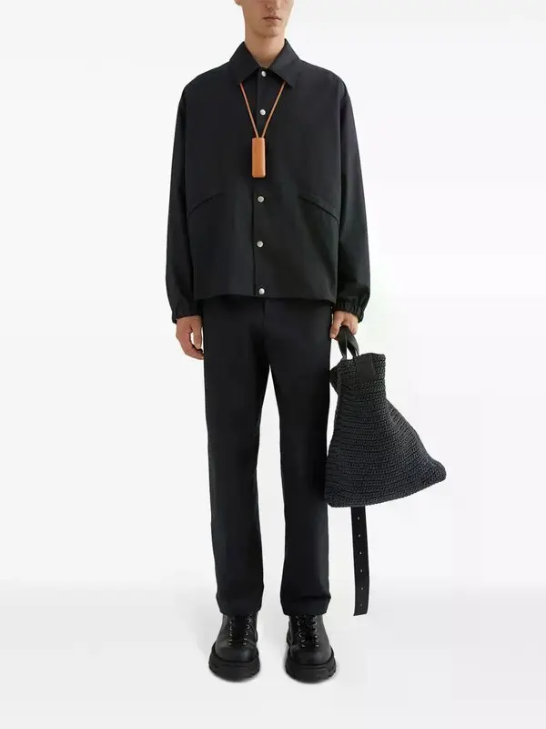 JIL SANDER Cotton Shirt Jacket