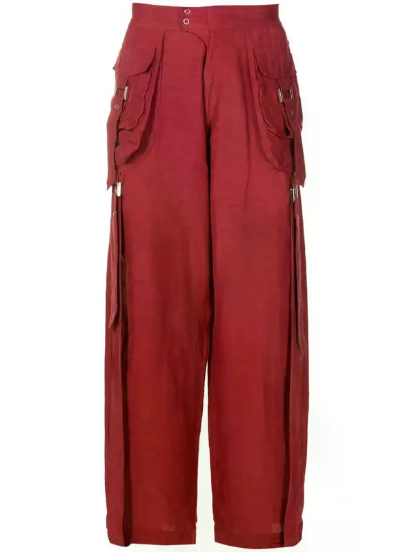 AMIR SLAMA Wide-leg Cargo Trousers