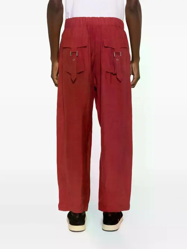 AMIR SLAMA Wide-leg Cargo Trousers